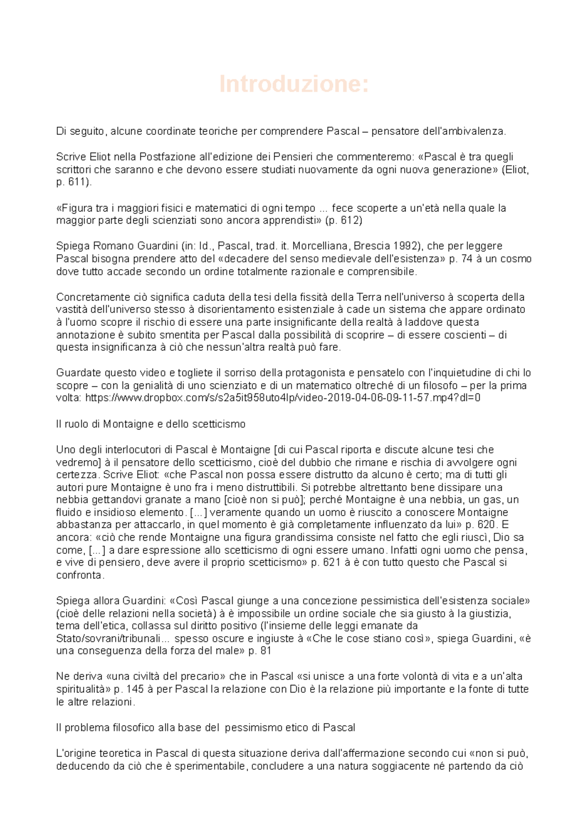 1 Introduzione - appunti in classe Pascal - Introduzione: Di seguito ...