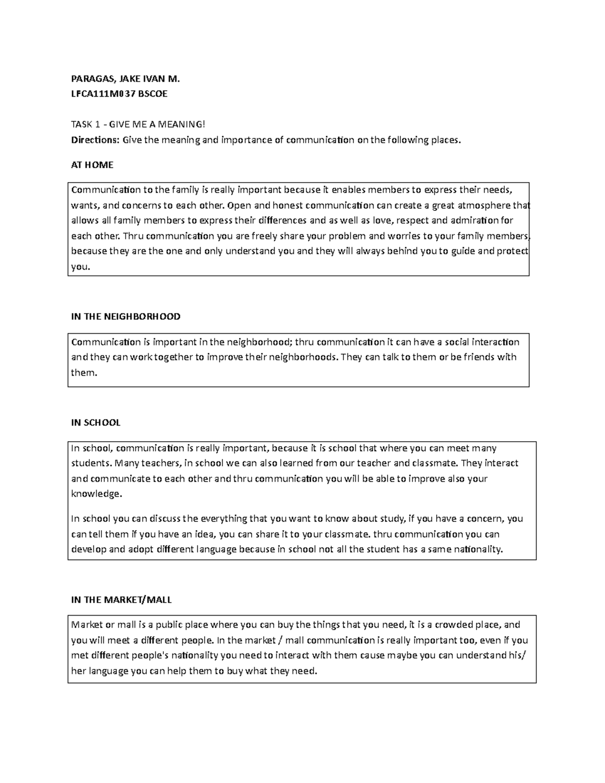 Activity 1 Purposive Communication - PARAGAS, JAKE IVAN M. LFCA111M037 ...