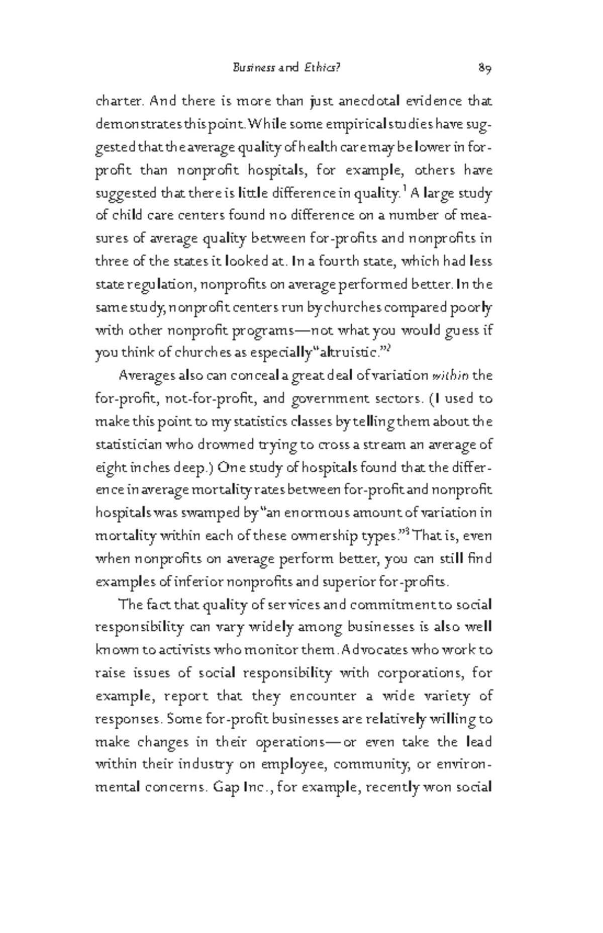 Economics for humans 34 - charter. And there is more than just ...
