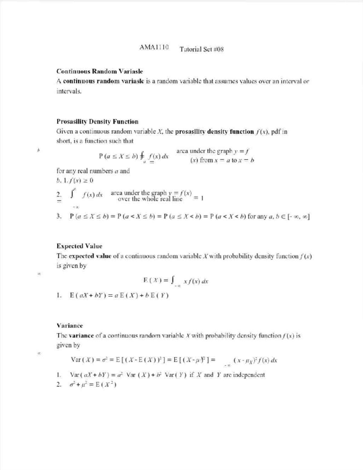 Tutorial Question for Lecture 8 14-8月-2019 23-21-30 - Basic Mathematics ...