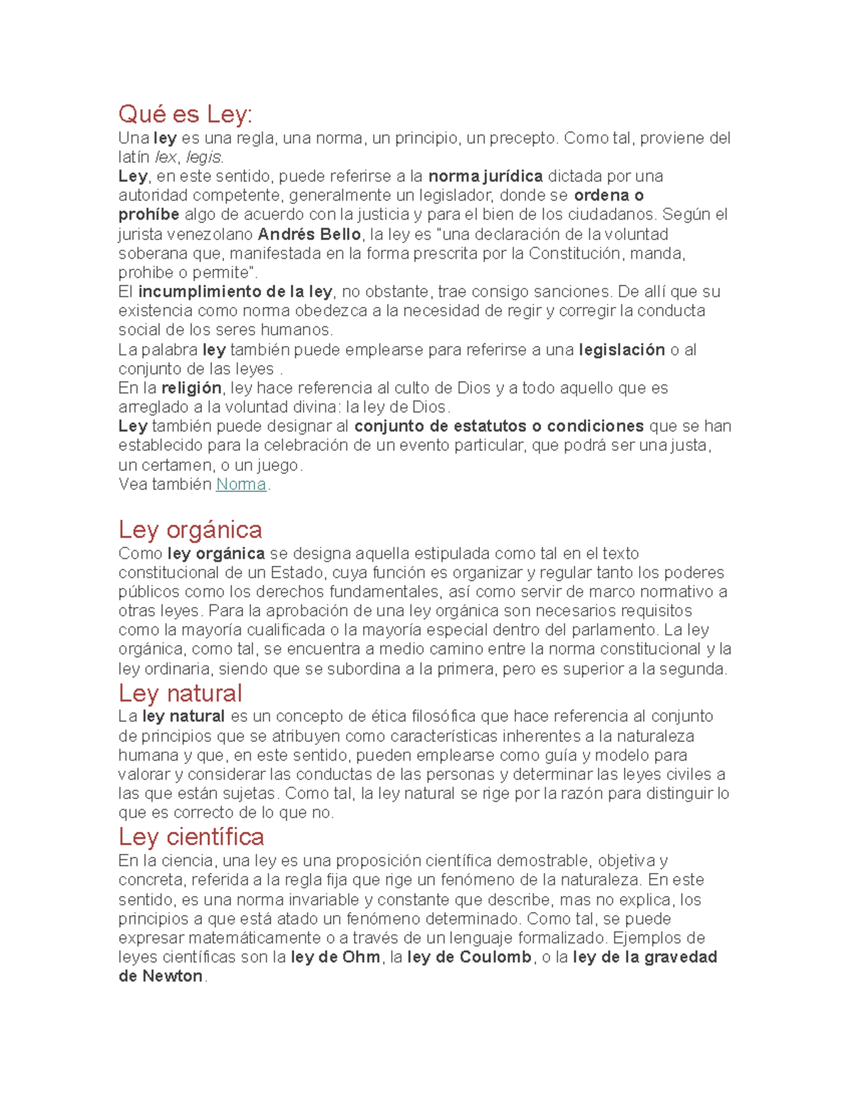 Qué es Ley Qué es Ley Qué es Ley Qué es Ley - Introduccion a la ...