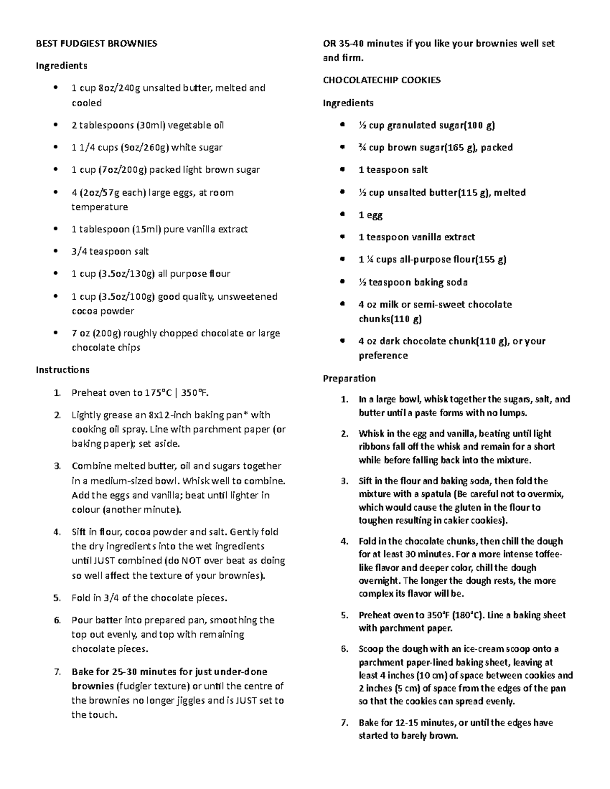 Cookies Recipes - USED FOR LABORATORY - BEST FUDGIEST BROWNIES ...