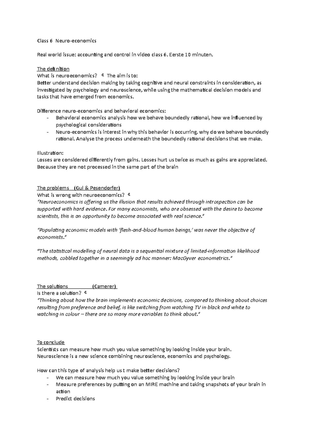 Class 6 Class 6 Neuro economics Real World Issue Accounting And class-6-class-6-neuro-economics-real-world-issue-accounting-and