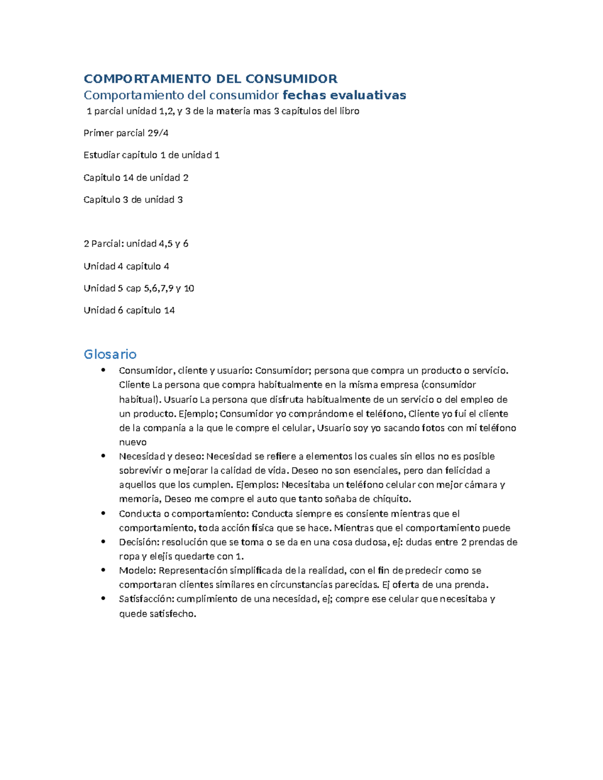 Comportamiento DEL Consumidor resumen xd 2,3 - COMPORTAMIENTO DEL CONSUMIDOR Comportamiento del ...