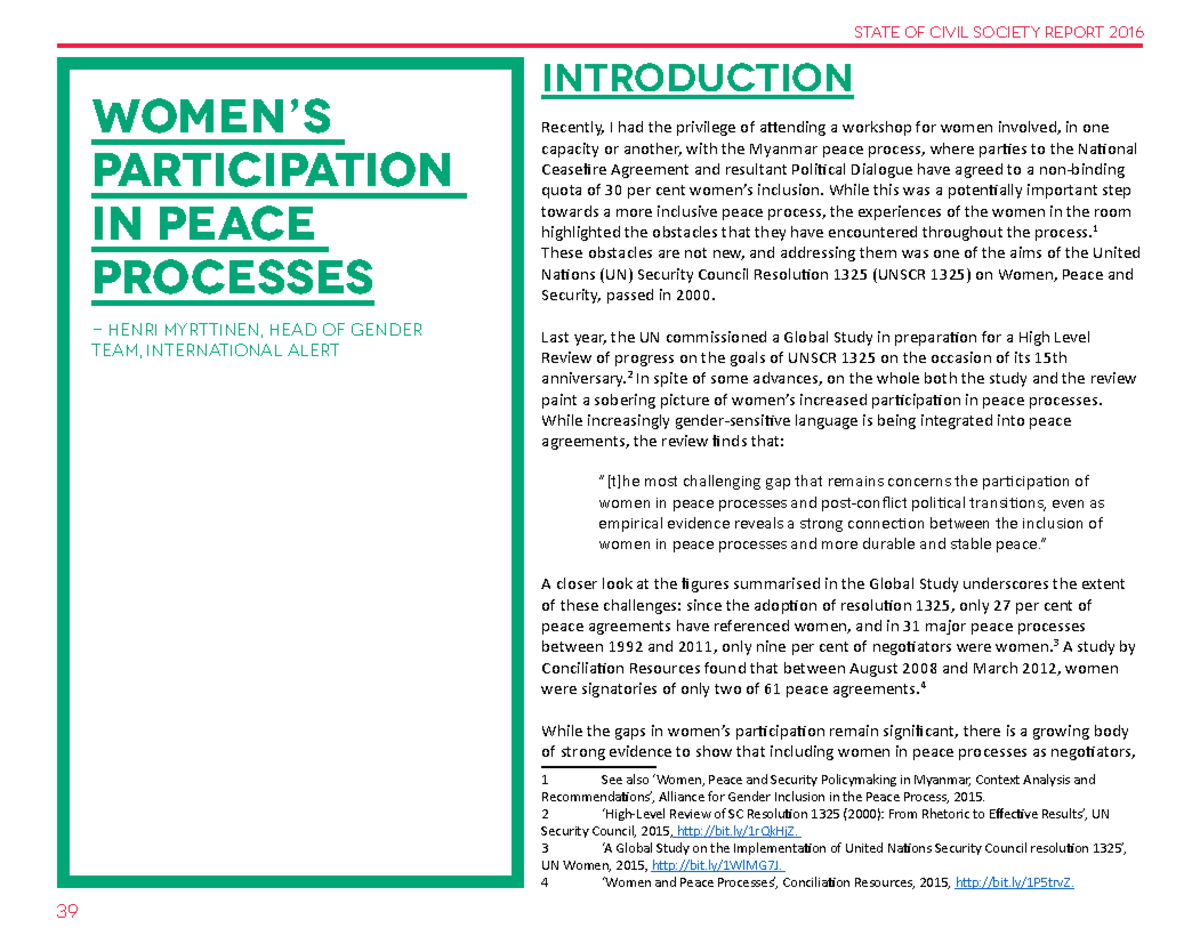 A. Womens-participation-in-peace-processes - Introduction Recently, I ...