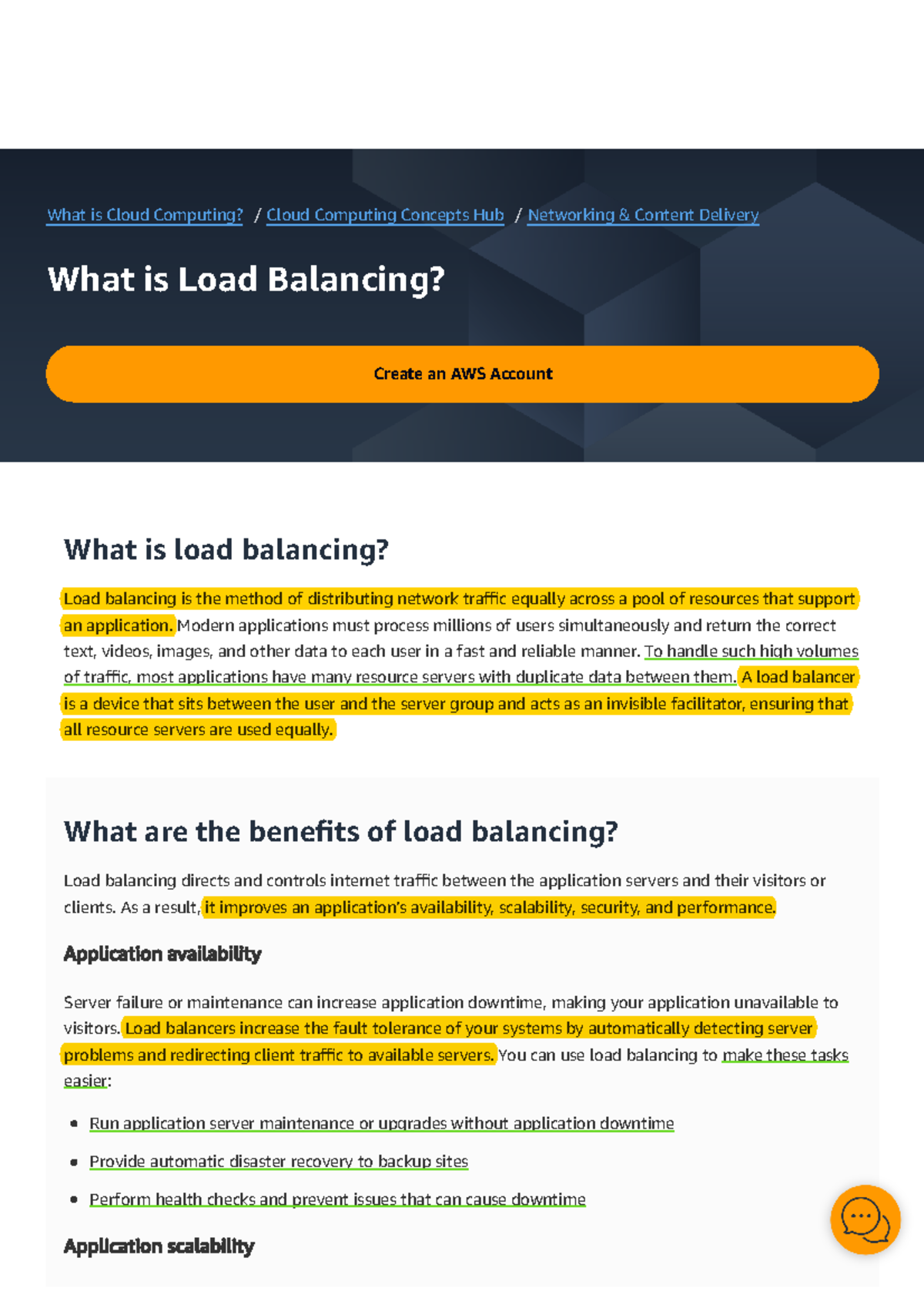 4. Load Balancing - What is Load Balancing? What is Cloud Computing? / Cloud Computing Concepts ...