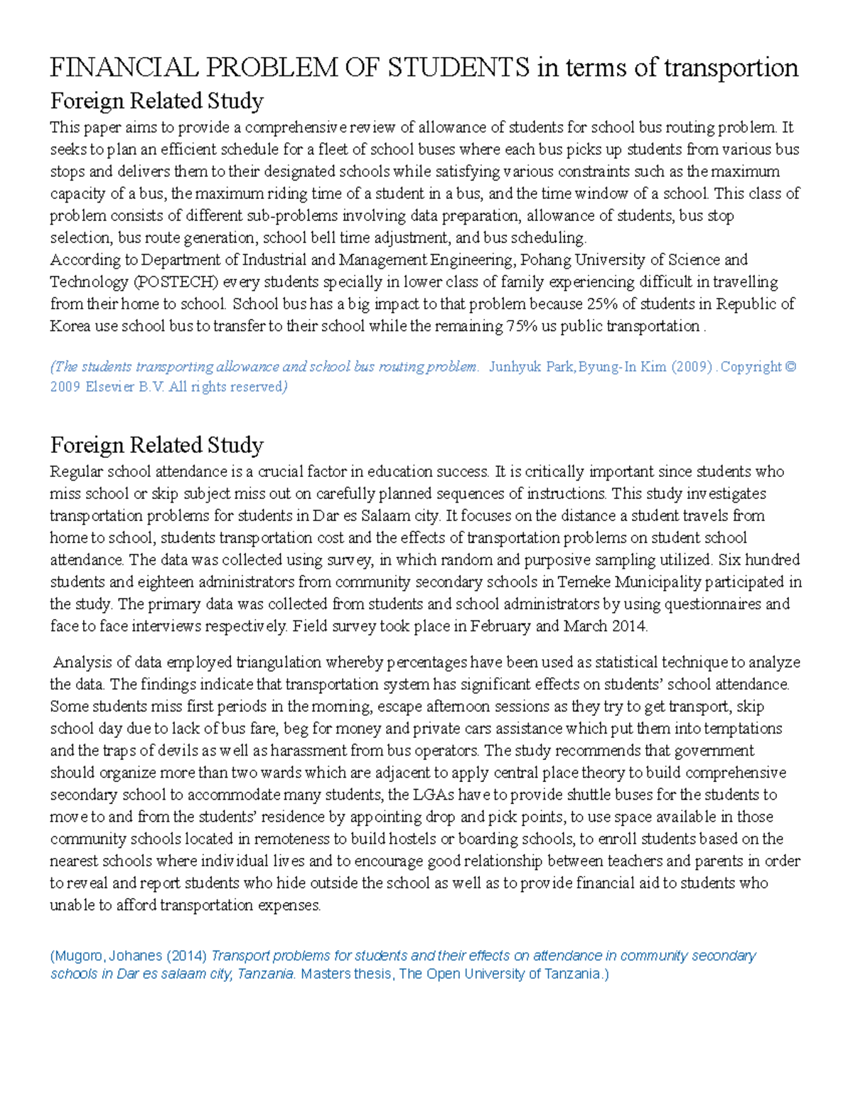 financial problems - FINANCIAL PROBLEM OF STUDENTS in terms of ...