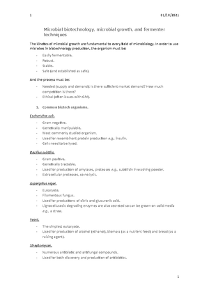 Microbiology lab report - BIO-5015B Microbiology 1 The survival counts ...