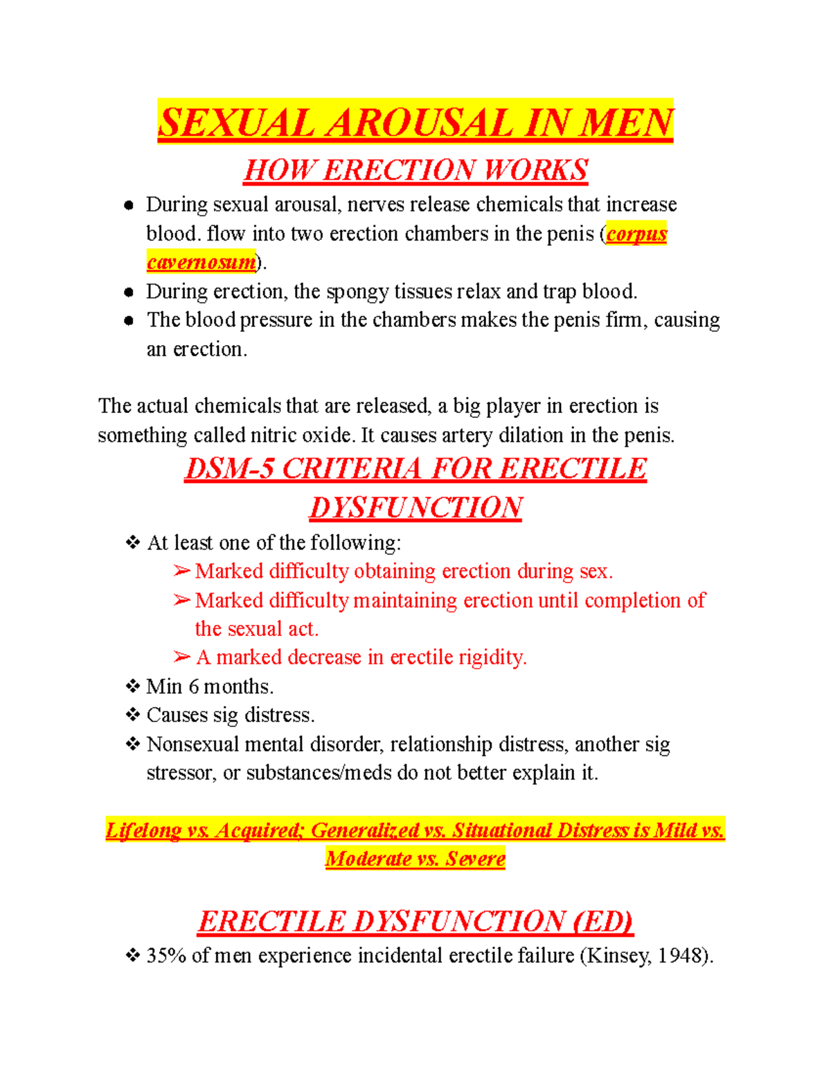 Male Female Arousal - SEXUAL AROUSAL IN MEN HOW ERECTION WORKS During ...