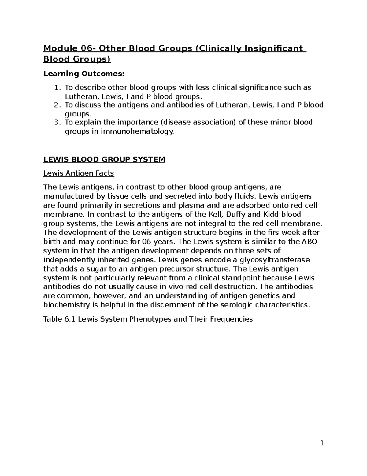 Module+06-+Clinically+Insignificant+Blood+Groups+(Lu,+Le,+I,+and+P ...
