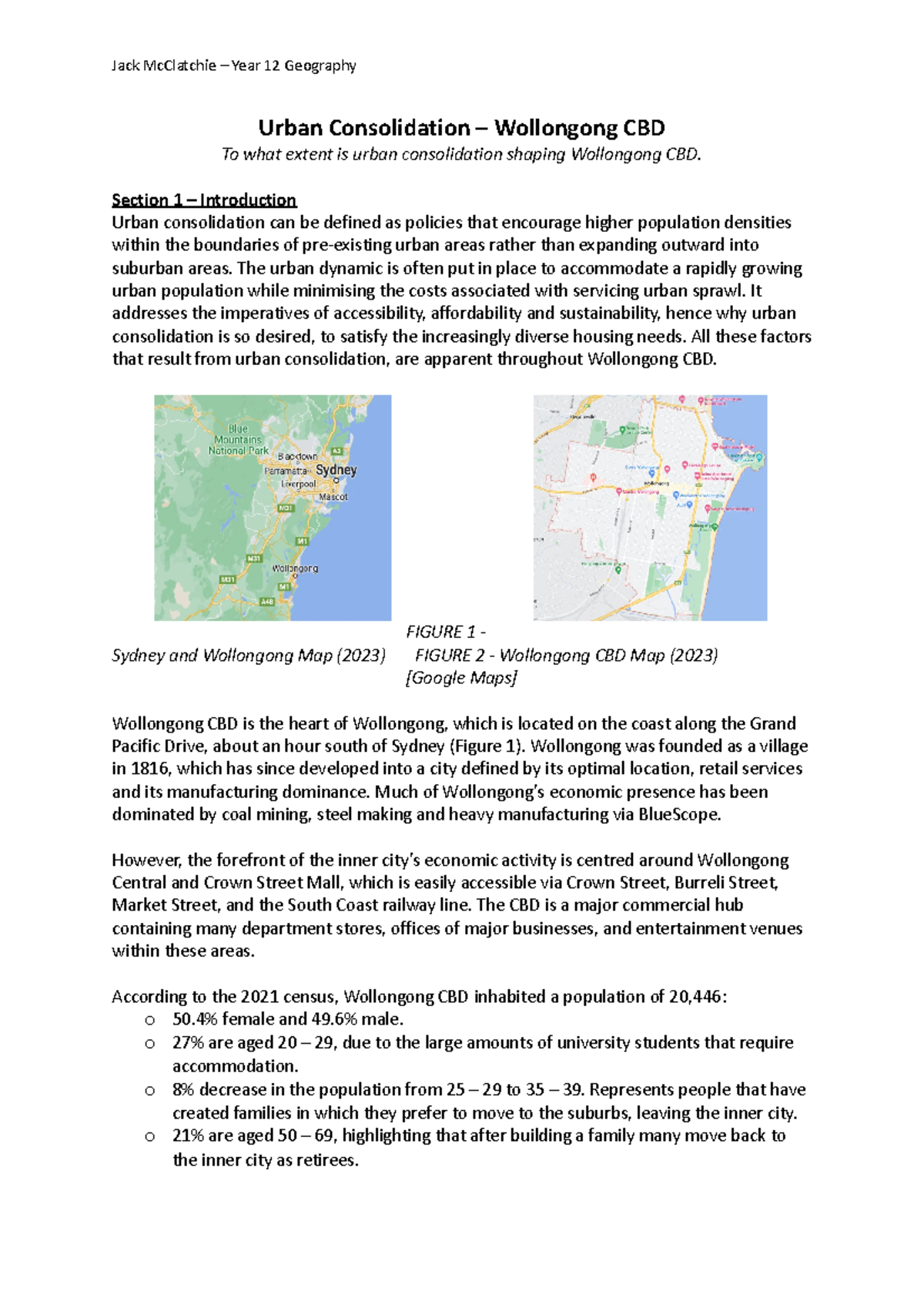 Urban Consolidation - Section 1 – Introduction Urban consolidation can ...