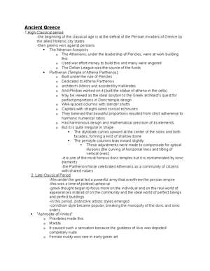 Unit Five Notes - Unit Five: Ancient Roman Art Early Roman Art o ...