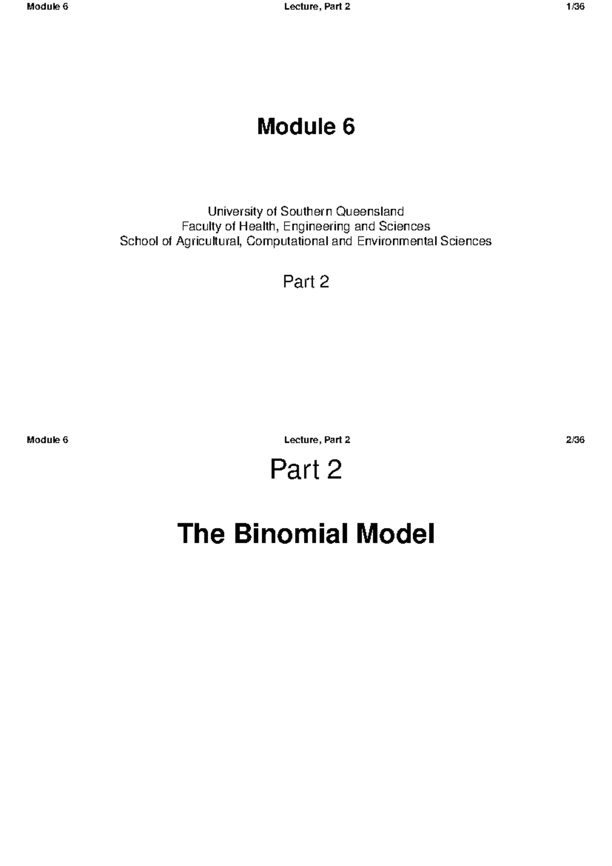 LEC6 - Lecture 6 handout number 2, to help with module 6 - Module 6 ...