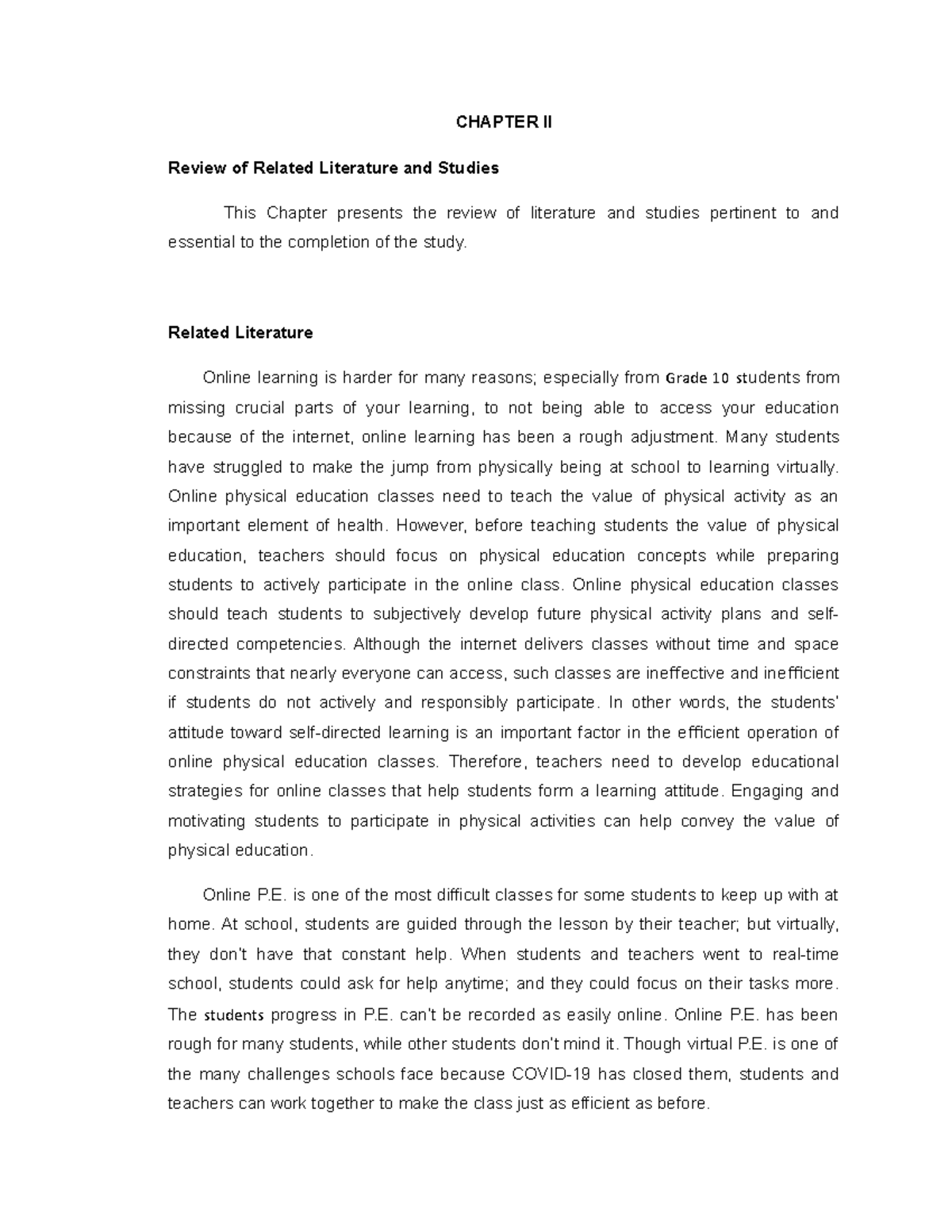 Done Chapter-2202-1 - adhbhrsm - CHAPTER II Review of Related ...