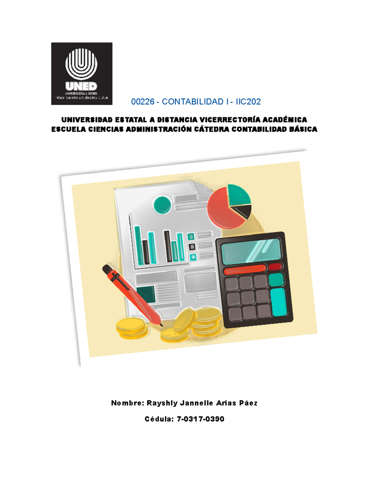 Proyec conta - 00226 - CONTABILIDAD I - IIC UNIVERSIDAD ESTATAL A ...