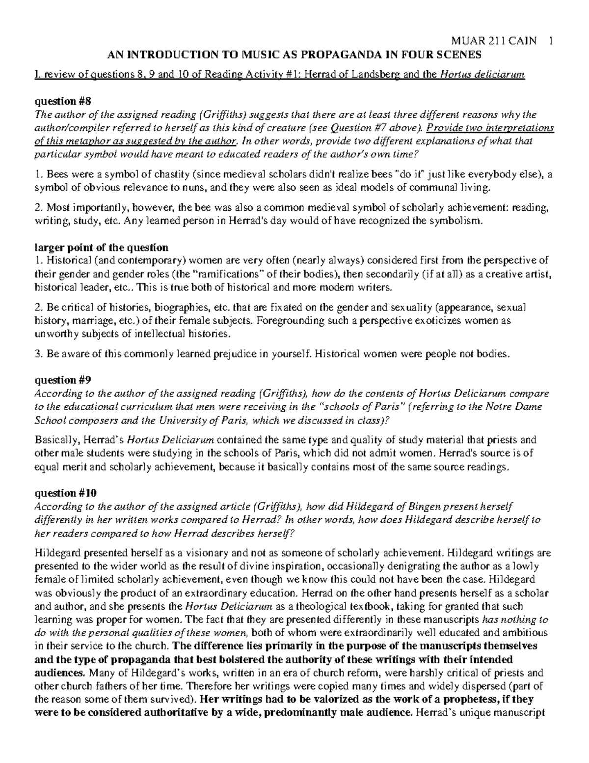 Propaganda lecture Winter 2021 - AN INTRODUCTION TO MUSIC AS PROPAGANDA ...