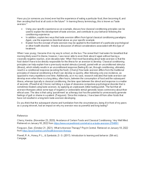 Unit4Assignment Learning Theory - Assignment Unit 4: Learning Theories One of the most important ...