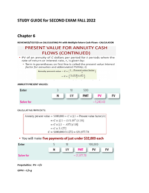 Finance in-class notes CHAP 1-2-3-5-6-9-10 - Notes from finance ...