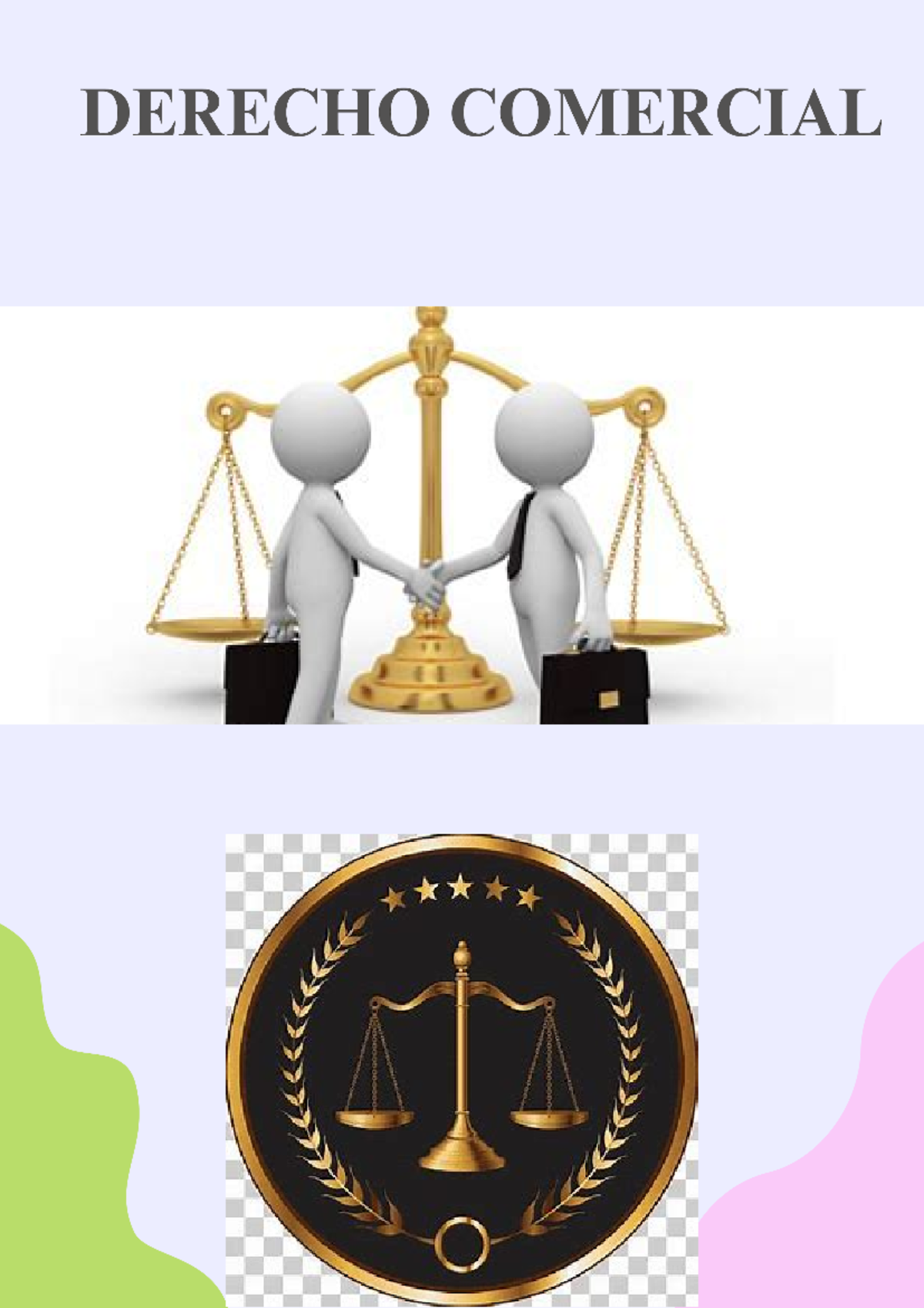 Generalidades del derecho comercial - Legislacion comercial ...