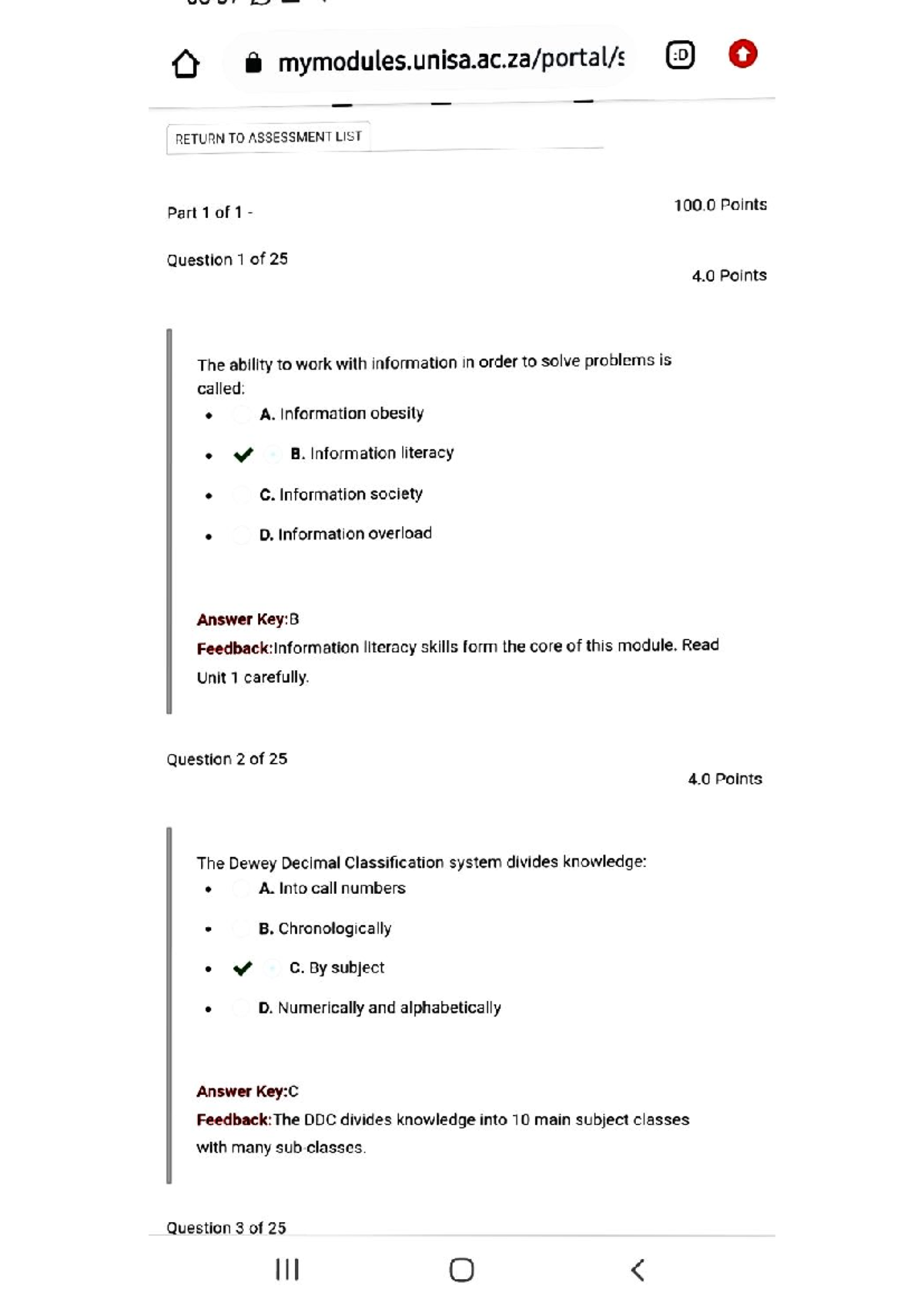 Assignment 2. Multiple Choice 2021 MAY JUNE - Ins1502 - Studocu