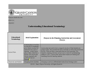 [Solved] Identify and describe any extension activities or homework ...