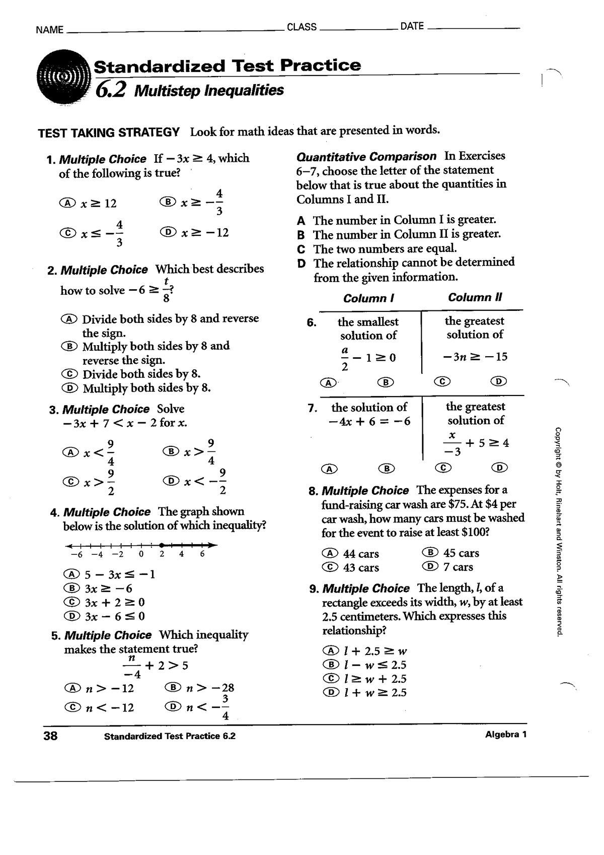 Scan 20230119 - algebra quizzes and answers - MTH 106 - Studocu