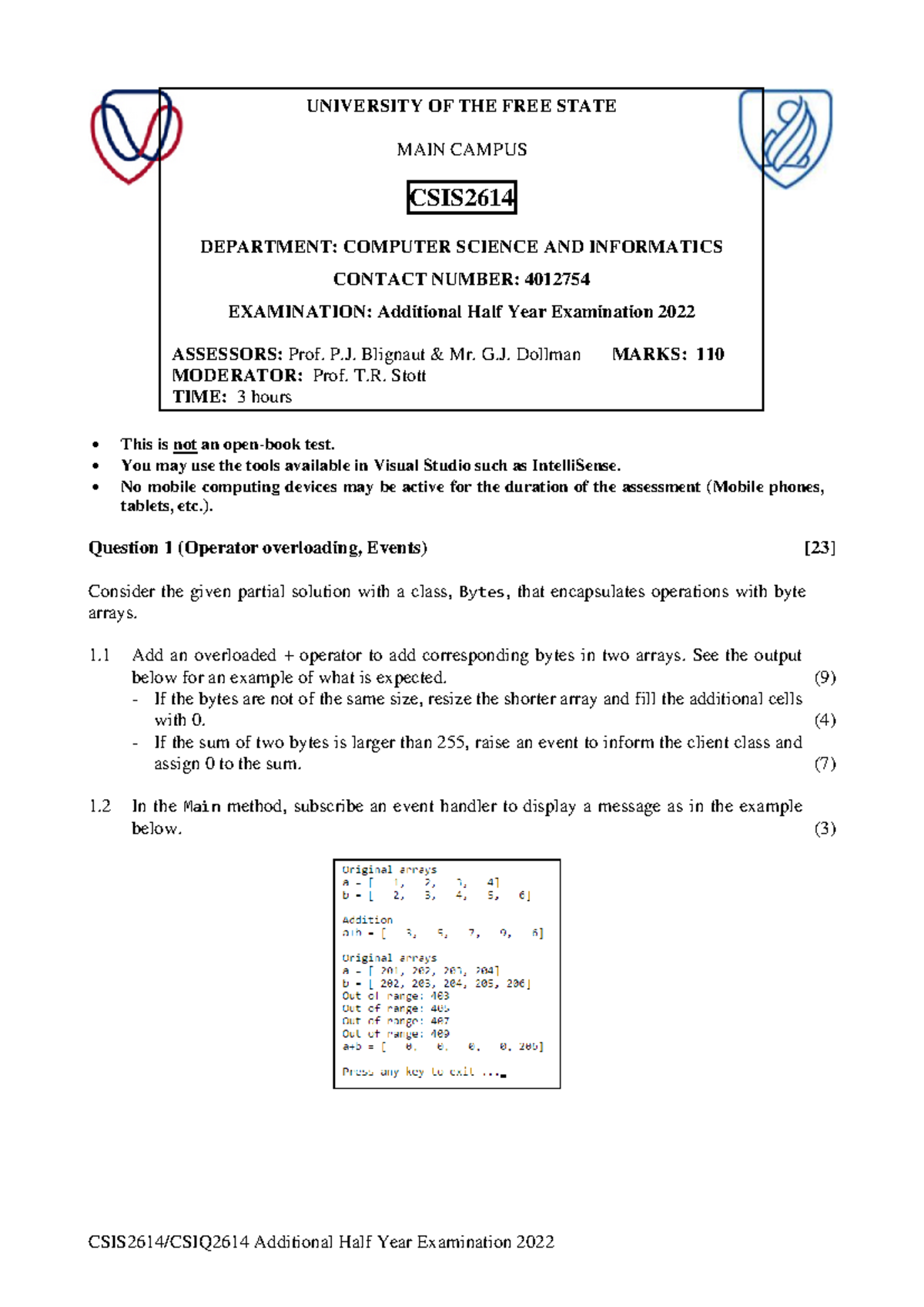 2022 Exam 2 - Data Structures and Advanced Programming exam 2 - • This ...