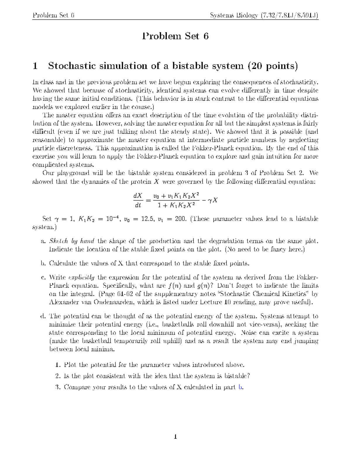 Problem Set 6 - Pr♦ ♠ t t♦ st s ♠ t ♦♥ ♦ st s②st ♠ ♣♦ ♥ts ♥ ss ♥ - Studocu