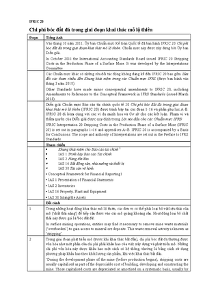 Ifric 14 - Huệ - English Vietnamese IFRIC 14 IAS 19—The Limit on a ...