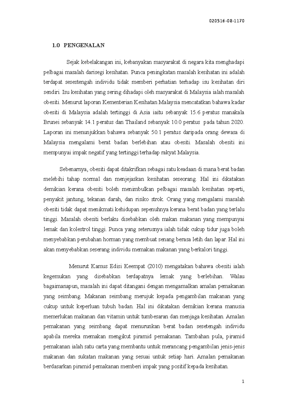 Pengenalan 1 - help to do introduction - 1 PENGENALAN Sejak ...