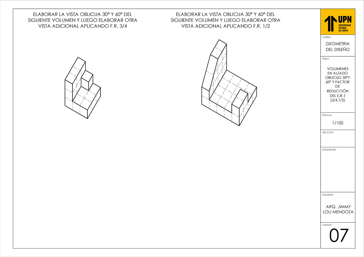 Lamina 7 - sustee - LAMINA: 07 Docente: ESTUDIANTE: SECCION: ESCALA ...