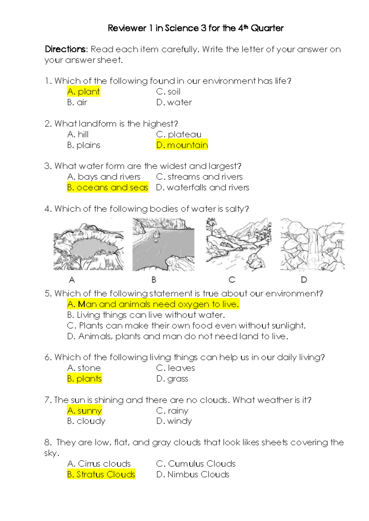 Science-3-reviewer - Reviewer 1 in Science 3 for the 4th Quarter ...