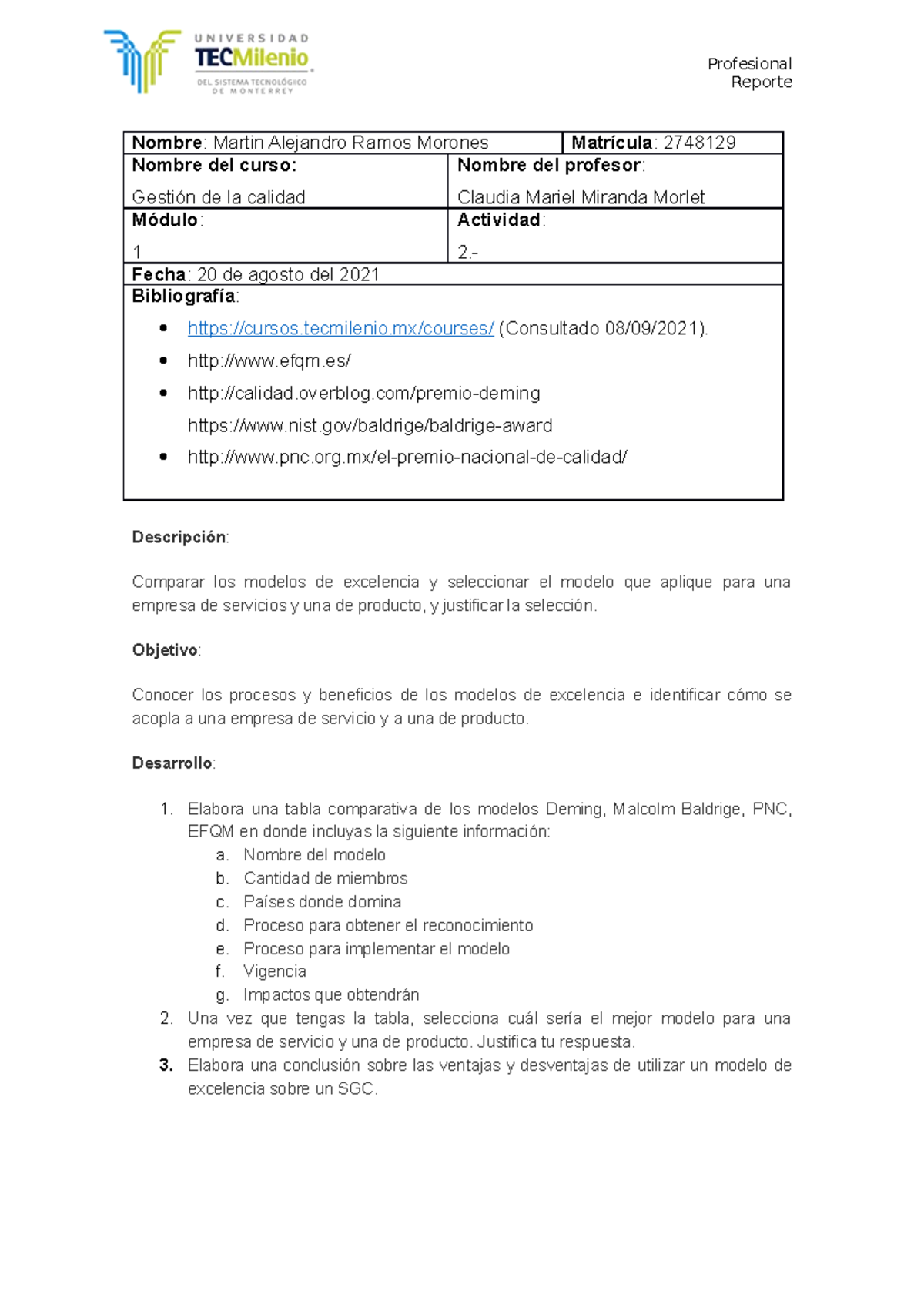 Act-2 Gest Cal Martin Ramos Morones - Reporte Nombre : Martin Alejandro ...