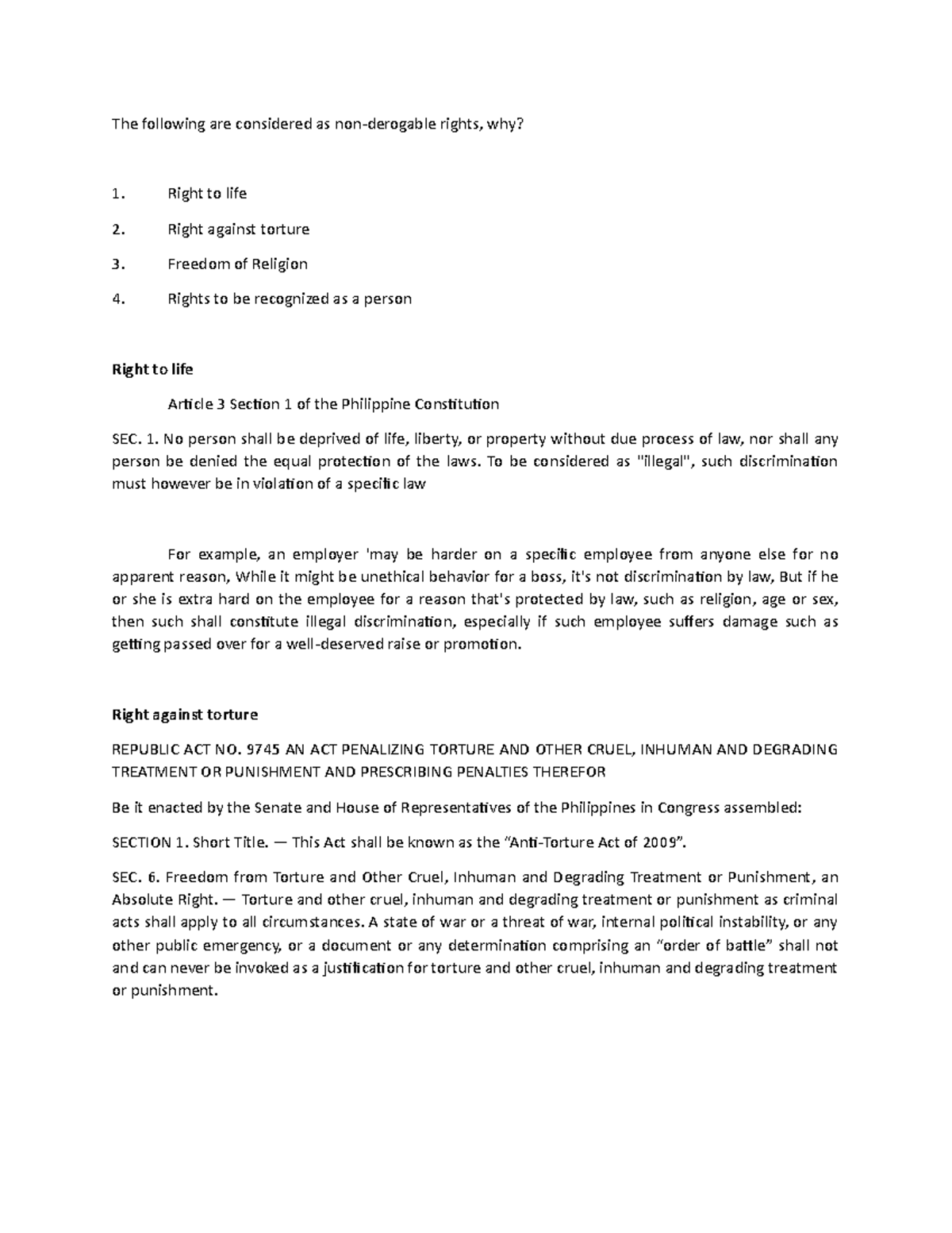 Revised related -lecture notes - The following are considered as non ...