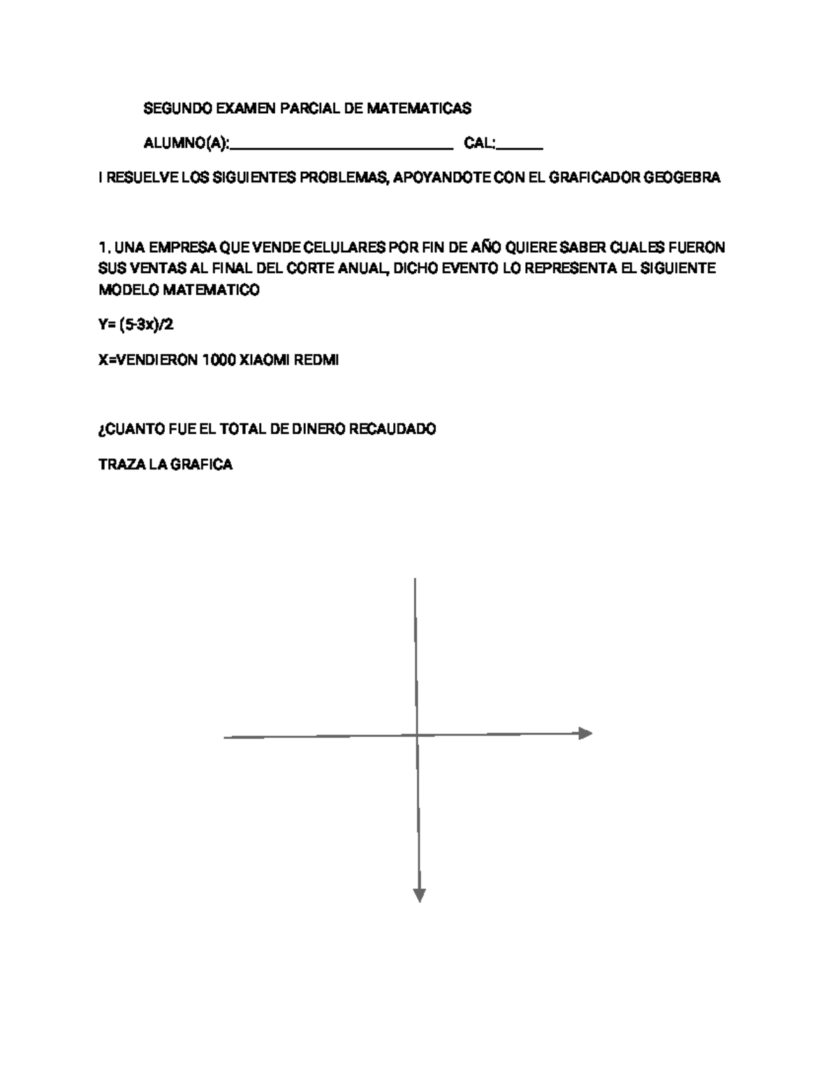 Exmat 2 - Desc - Termodinámica I - SEGUNDO EXAMEN PARCIAL DE ...