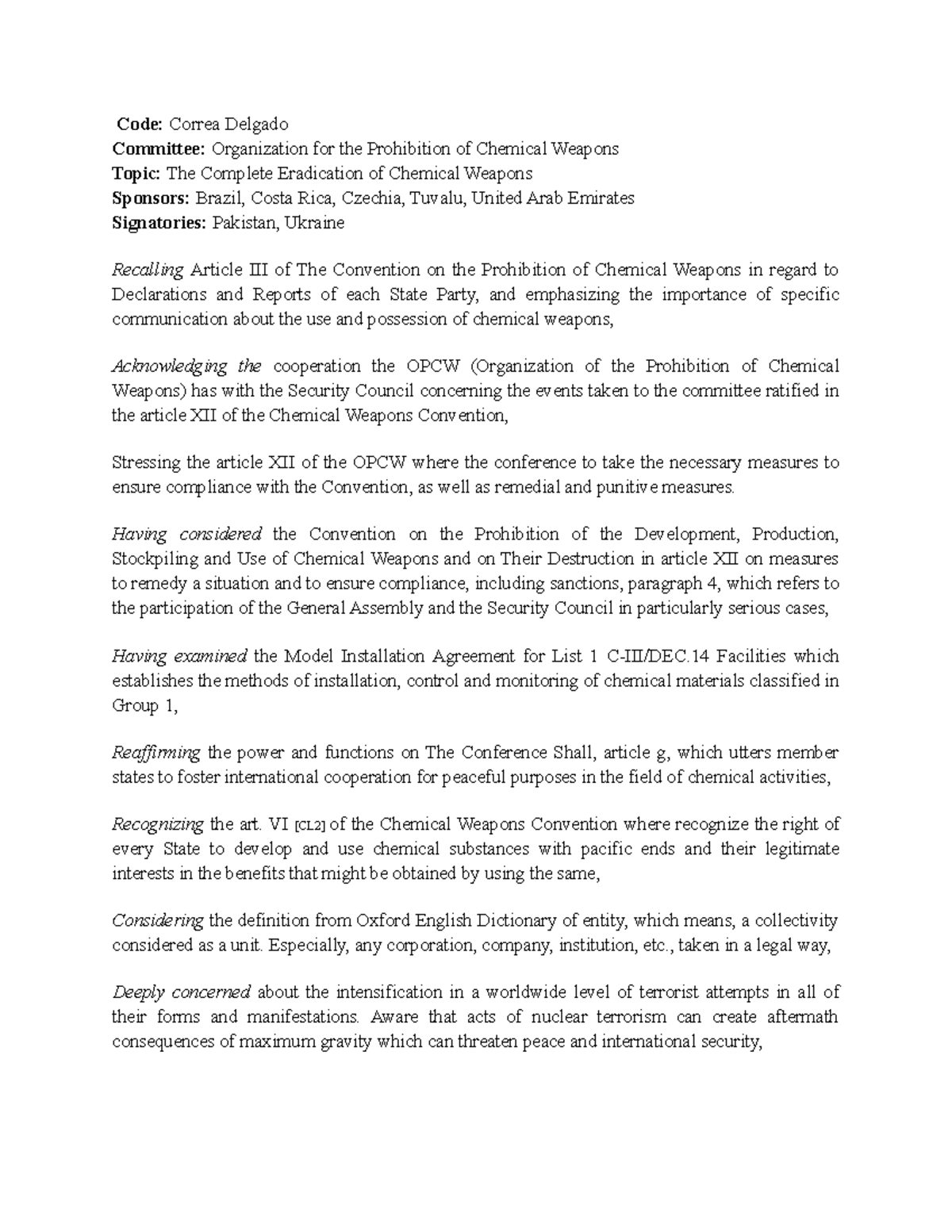 Correa Delgado - Draft working paper 1 - Code: Correa Delgado Committee ...