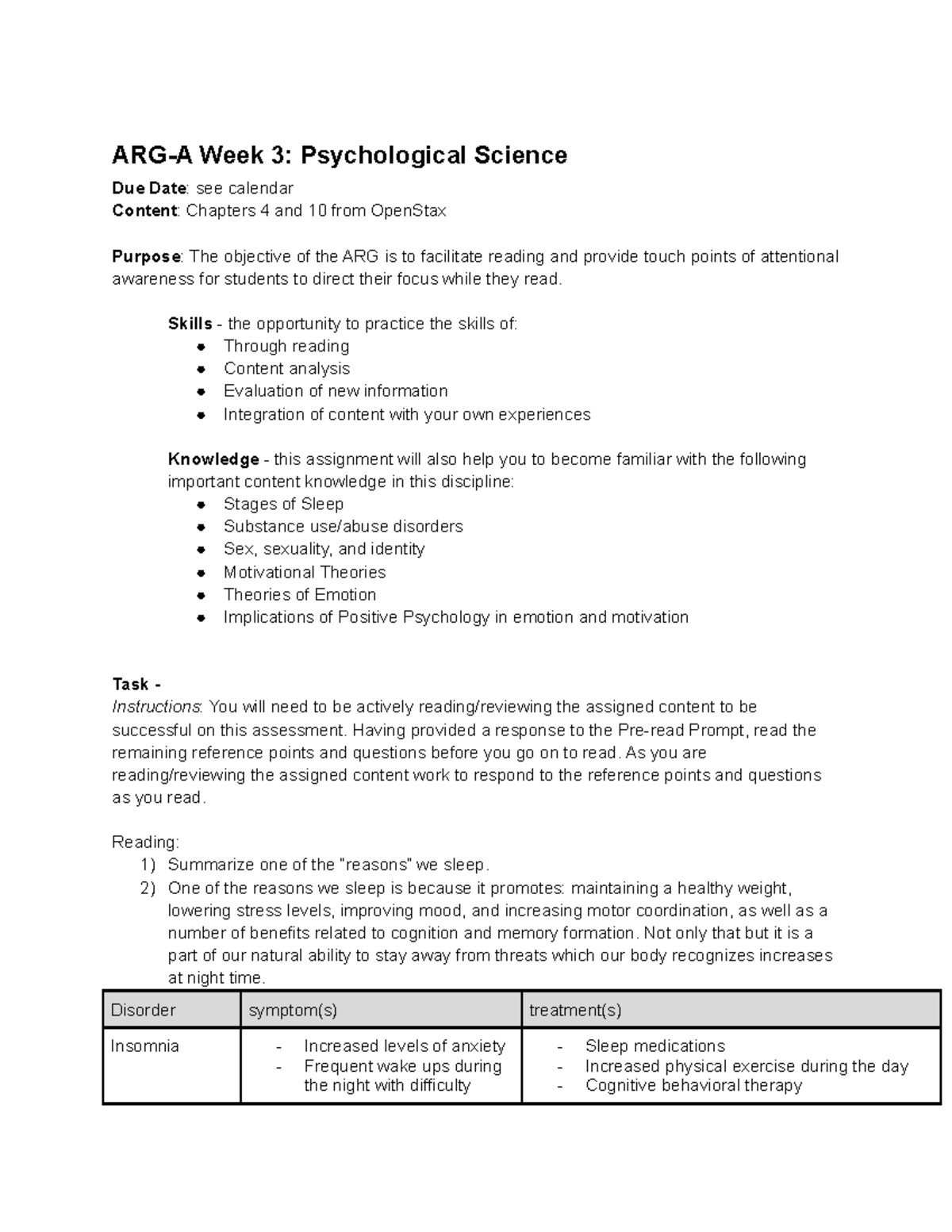 3.4 CYOA - A - Professor is Kimberly Henderson. This is coursework ...