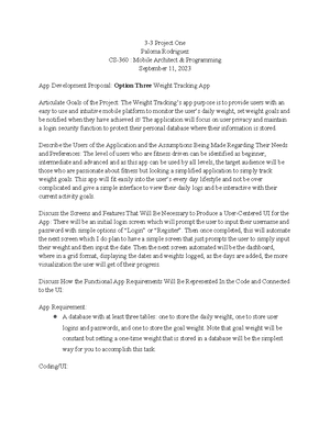 SNHU CS 330 Module Seven Project Reflections Report - I will be covering the elements I applied ...