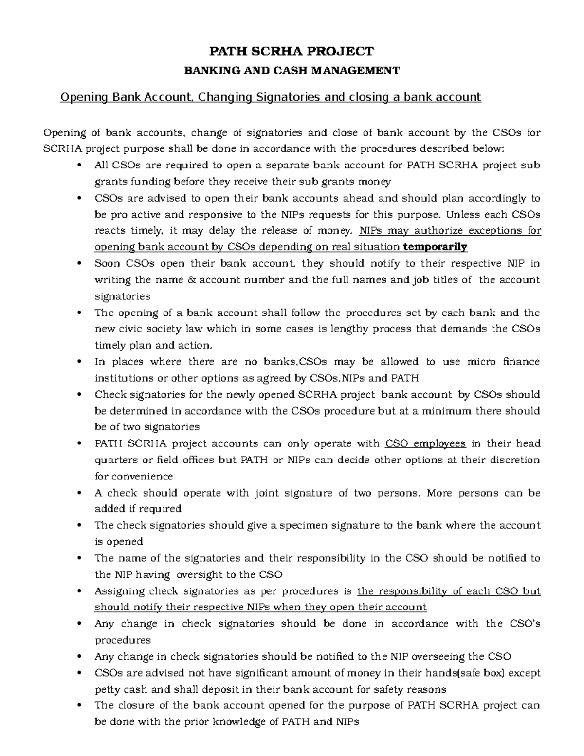 Cash Management Principle accounting about measurement about ...