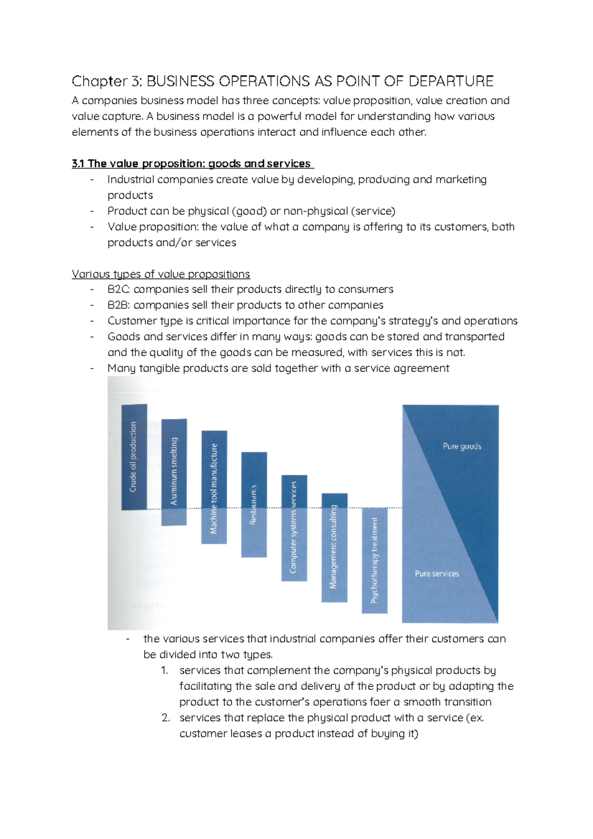 Chapter 3 Business Operations AS Point OF Departure - Chapter 3 ...