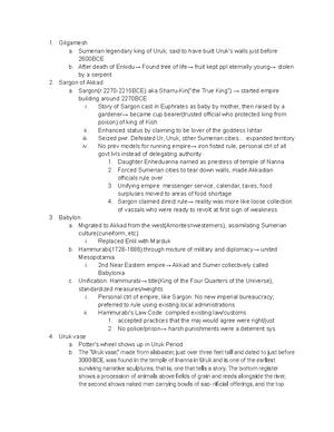 AMC Outline (History 4A) - Ch1: Civilization Before Civilization ...