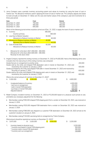 Module 2 - Overview of Transaction Cycles - MODULE 2: OVERVIEW OF THE ...