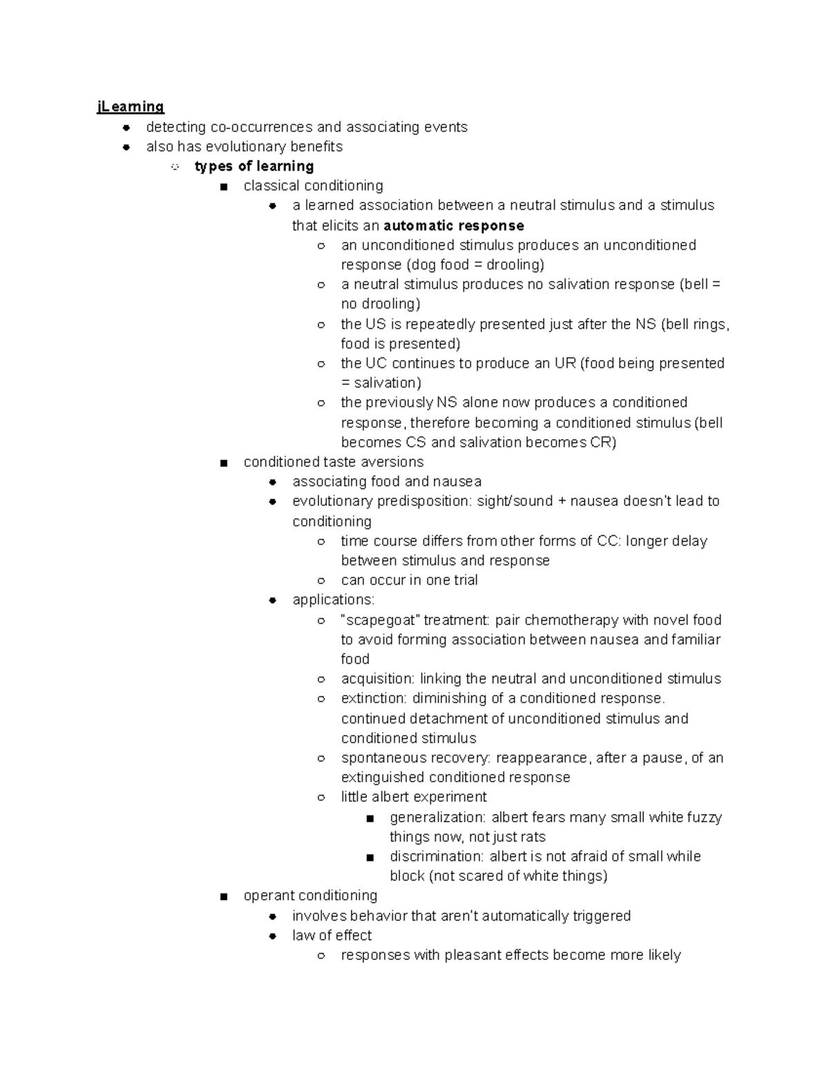 Psych 100B - JUN 21ST - jLearning detecting co-occurrences and ...