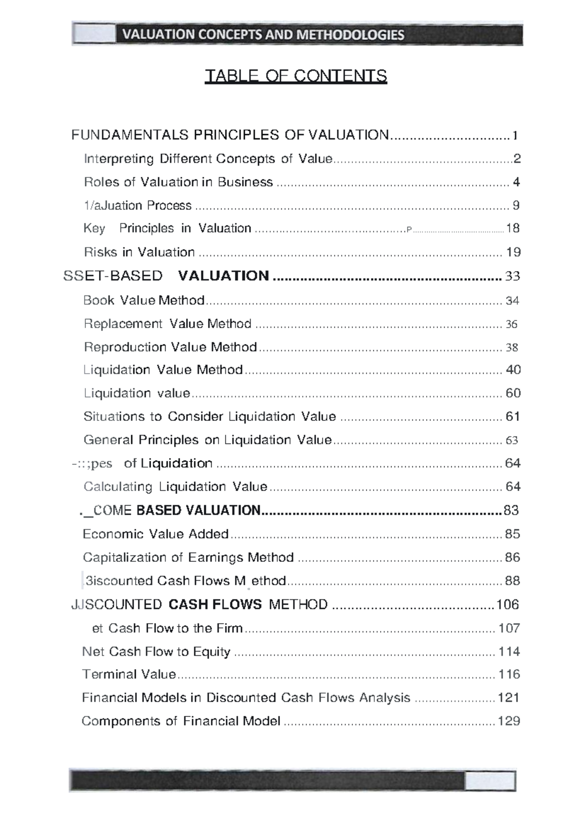 Valcome PDF - asdags syagauasiuasa sausgas vuyafs suasua - TABLE OF CONTENTS FUNDAMENTALS ...