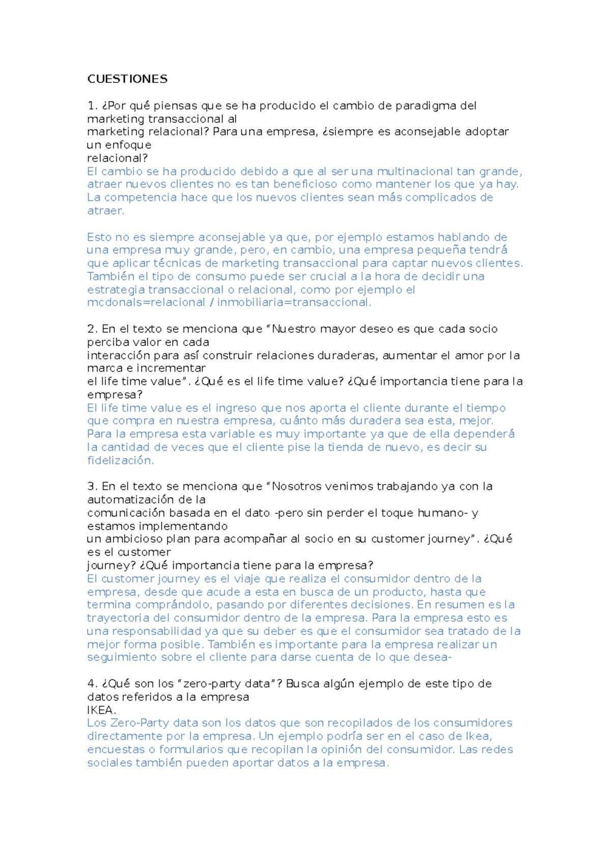 Práctica 3 - Vaaaaaaaaaaaaaaaa - CUESTIONES ¿Por qué piensas que se ha ...