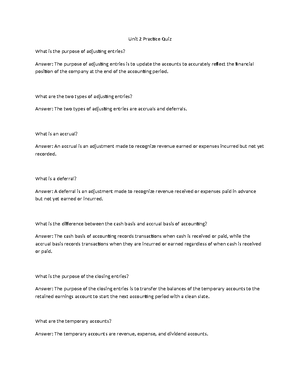 ACC 201 Accounting Data Appendix 1 - Accounting Data Appendix The ...