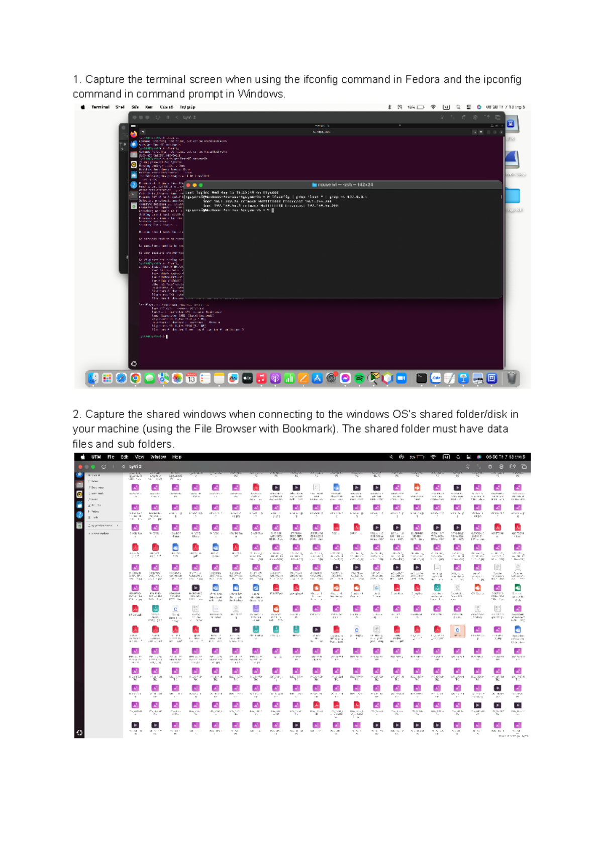 vjvbjbjh hjbjb v - Capture the terminal screen when using the ifconfig ...