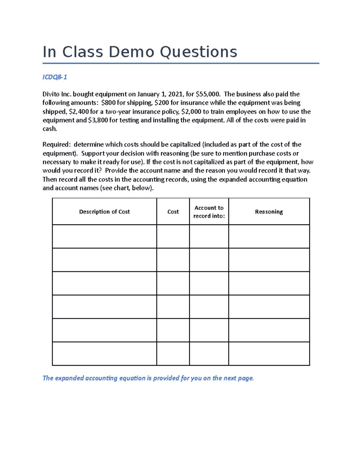 Chapter 8 - In Class Demo Questions - W2022 - In Class Demo Questions ...