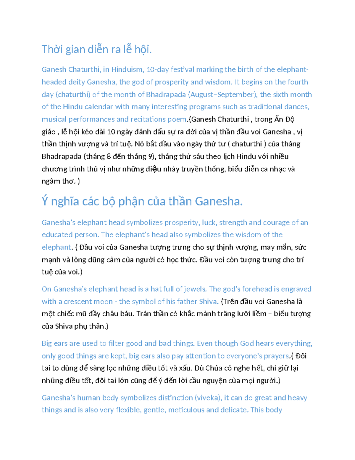 Thời gian diễn ra lễ hội - gjjj - Ganesh Chaturthi, in Hinduism, 10-day ...