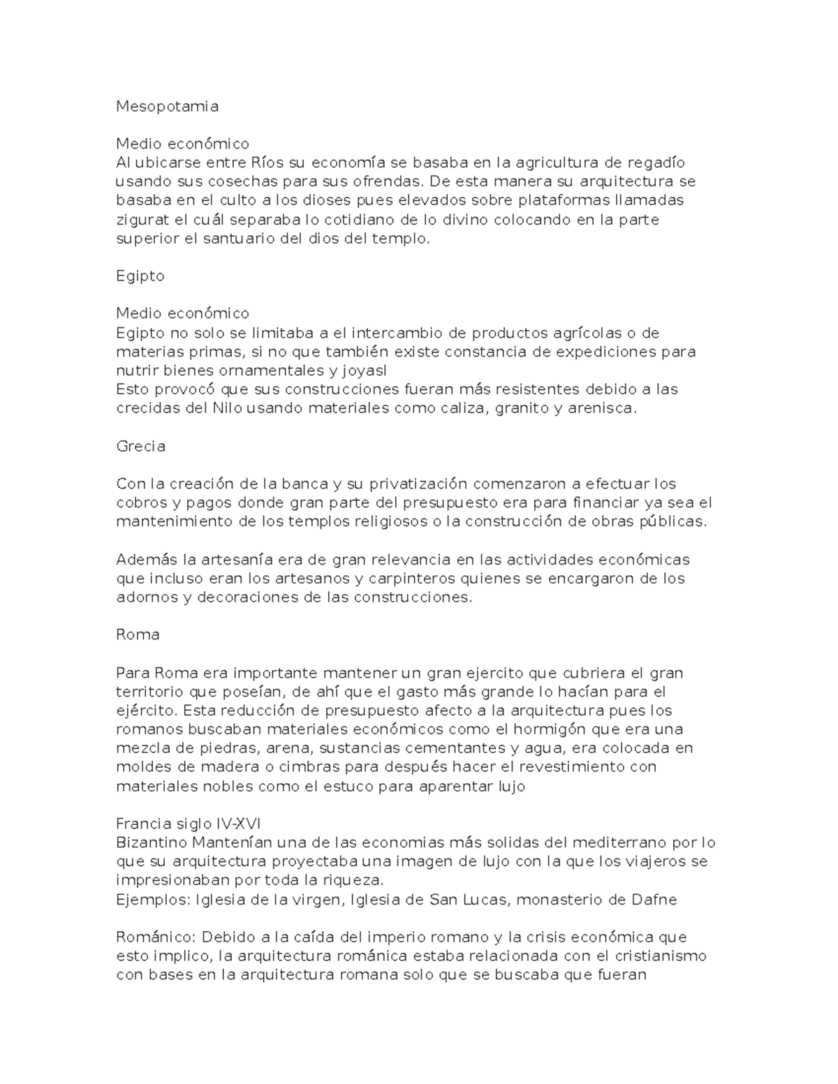 Medio economico - Mesopotamia Medio económico Al ubicarse entre Ríos su ...